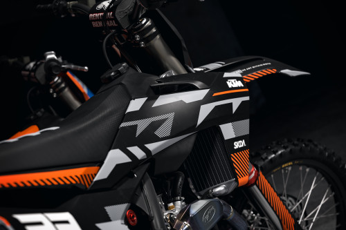VOLT Blk/Grey KTM Full Graphics Kit | SKDA USA