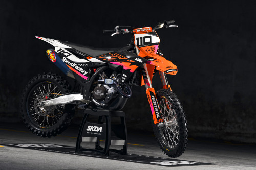 ORCA Orange KTM Full Graphics Kit | SKDA USA