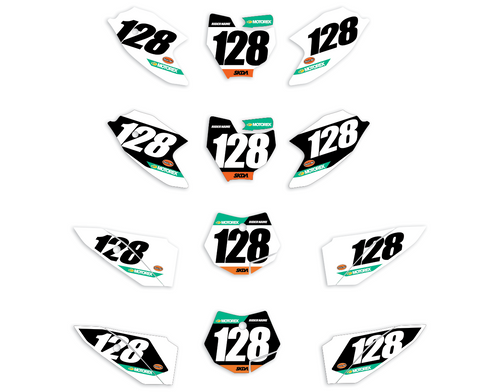Shop by Bike - KTM - KTM 50 SX, 65 SX & SX-E Models - Number Plate ...