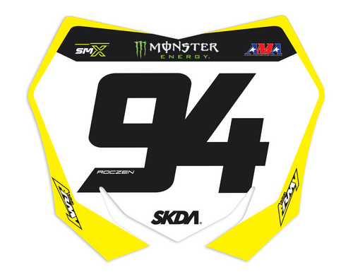 Graphics/Stickers - Pro Rider Replica Front Plates - Page 1 - SKDA - US ...
