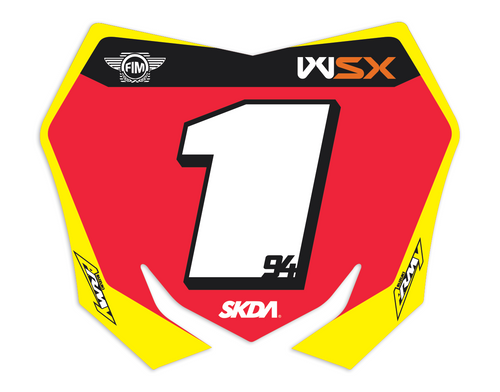 Graphics/Stickers - Pro Rider Replica Front Plates - Page 1 - SKDA - US ...