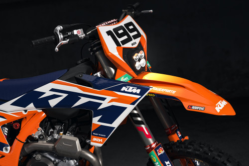 VISION Navy KTM Full Graphics Kit | SKDA USA