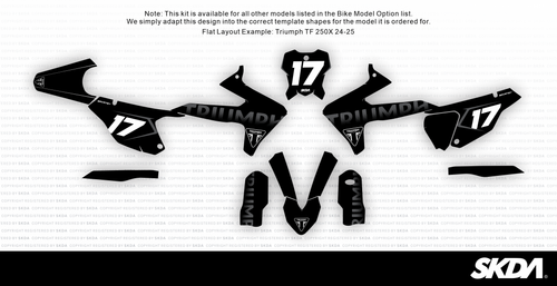 LAUNCH Triumph TF Full Graphics Kit | SKDA USA