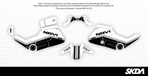 PRIZE White Navi Full Graphics Kit | SKDA USA