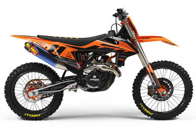 ARROW Orange KTM Full Graphics Kit | SKDA USA