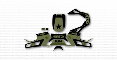 JUDGE Fox V3/RS Helmet Graphics Kit | SKDA USA