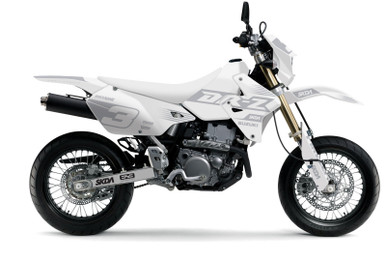 SMOKE Wht/Grey DRZ/JR Full Graphics Kit | SKDA USA