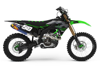 Kawasaki KXF Graphics Kit - by SK Designs Australia