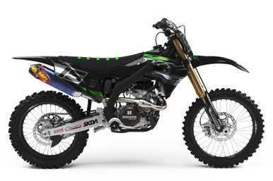 SMOKE CHROME Black KX/KXF Full Graphics Kit | SKDA USA