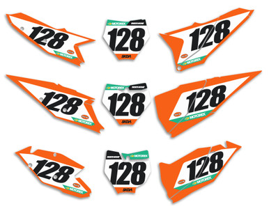 S7 KTM Number Plates | SKDA USA