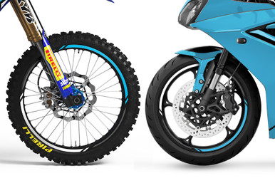 BLEND Light Blue - Rim Decals | SKDA USA