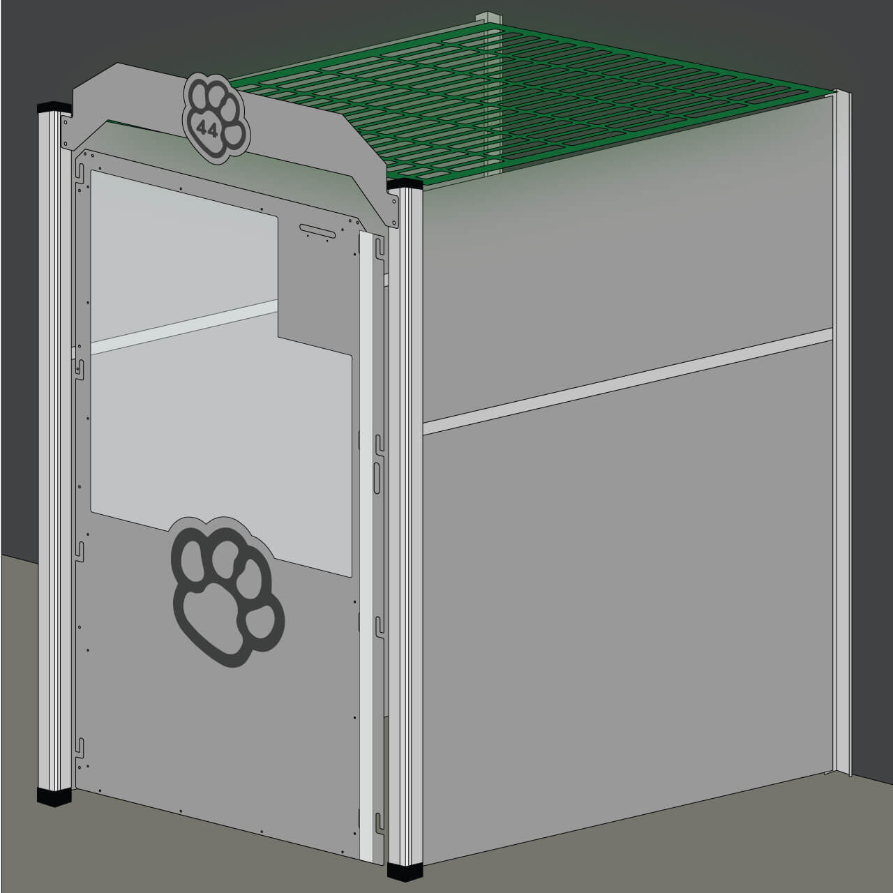 Design your custom dog kennel | Professional dog kennel | Commercial ...