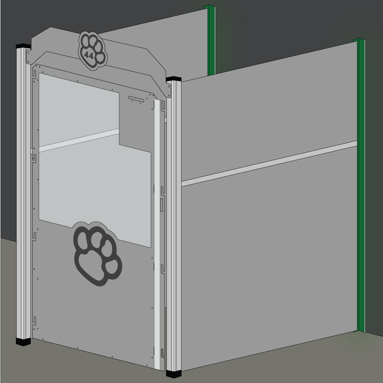 Design your custom dog kennel | Professional dog kennel | Commercial ...