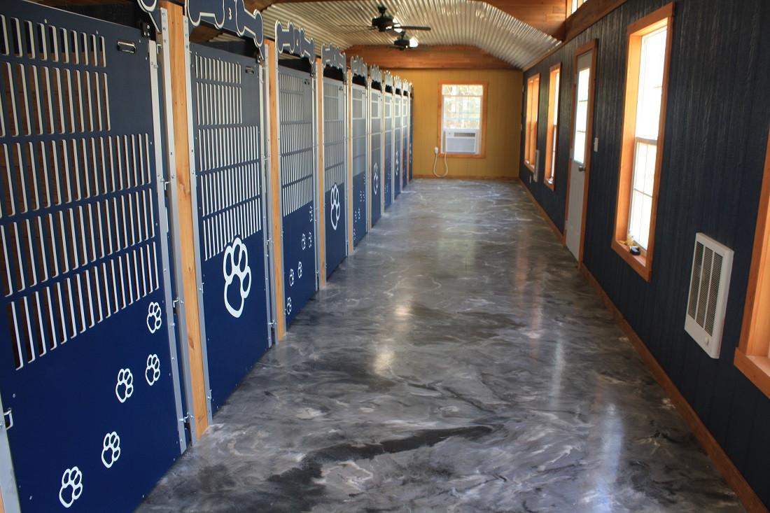 Kennel Ideas: Navy Blue Kennels | Country Acres Pet Boarding - Gator ...