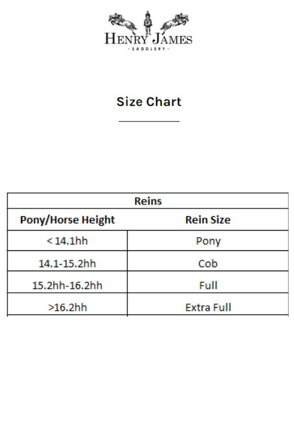 Henry James Saddlery V Grip Hybrid Reins With Leather Stoppers ...