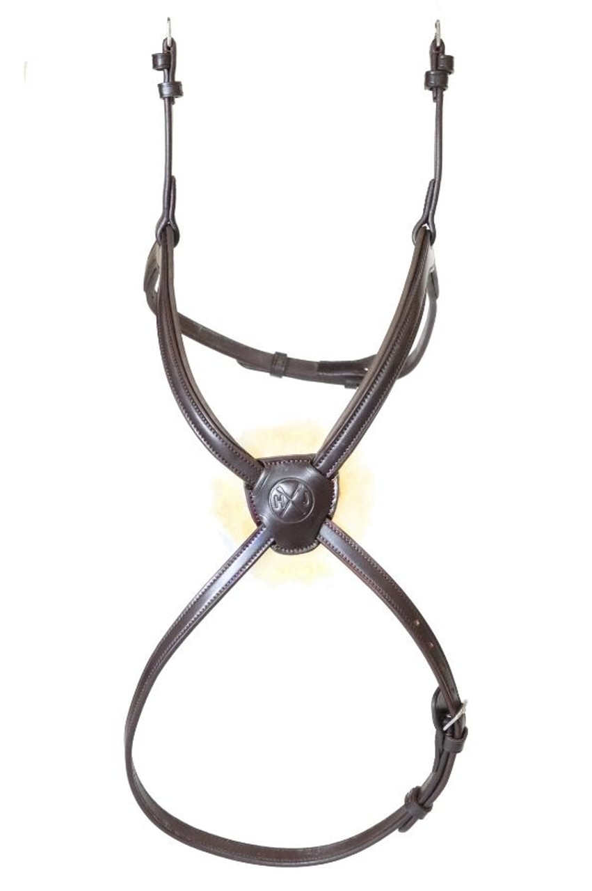 Henry James Saddlery Figure 8 Sheepskin Grackle Noseband | Country & Stable Henry James Saddlery Figure 8 Sheepskin Grackle Noseband | Country & Stable