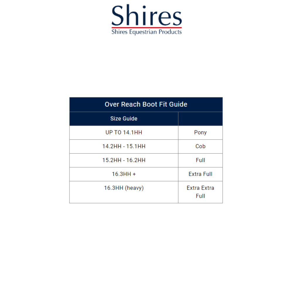 Shires Over Reach Boots | Country & Stable