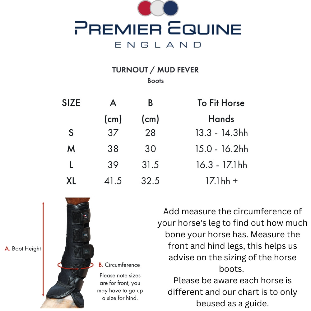 Premier Equine Mud Fever Turnout Boots | Country & Stable
