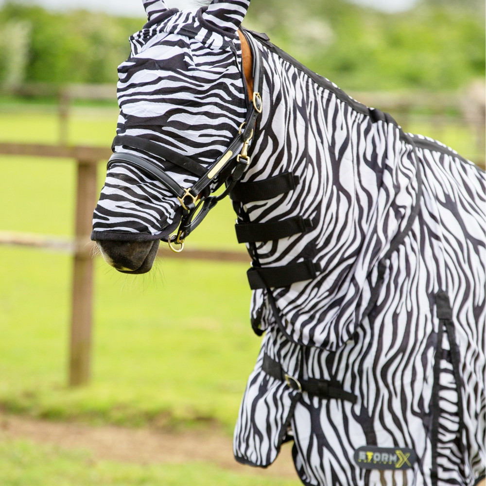 StormX Original Zebra Print Fly Rug | Country & Stable