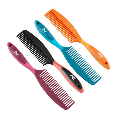 Premier Equine Soft-Touch Mane Comb with Handle | Country & Stable