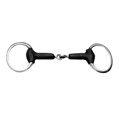 Korsteel Soft Rubber Eggbutt Snaffle Bit | Country & Stable