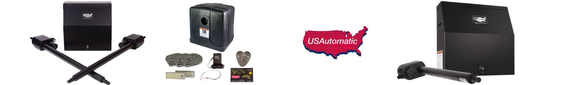 USAutomatic Solar/AC Powered Swing & Slide Gate Operators