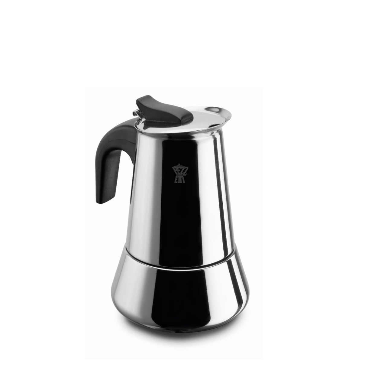 Pezzetti 2 Cup Stainless Steel Stove Top Coffee Maker - Classica
