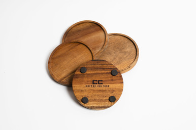 Acacia 4 Piece Coasters - Classica