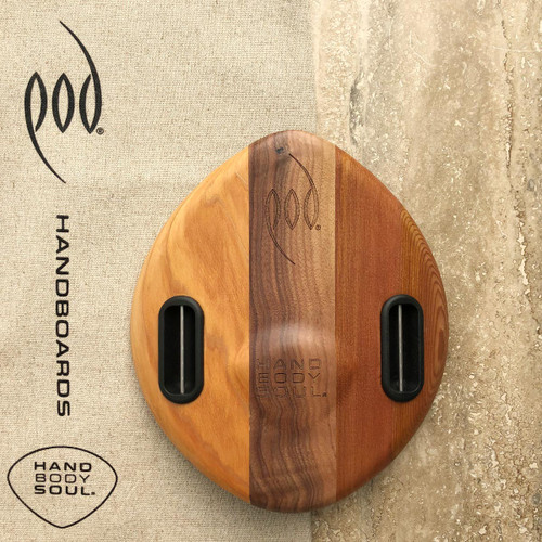 Wood POD Handboards - EGO 225mm 9inch Bodysurfing Handplanes