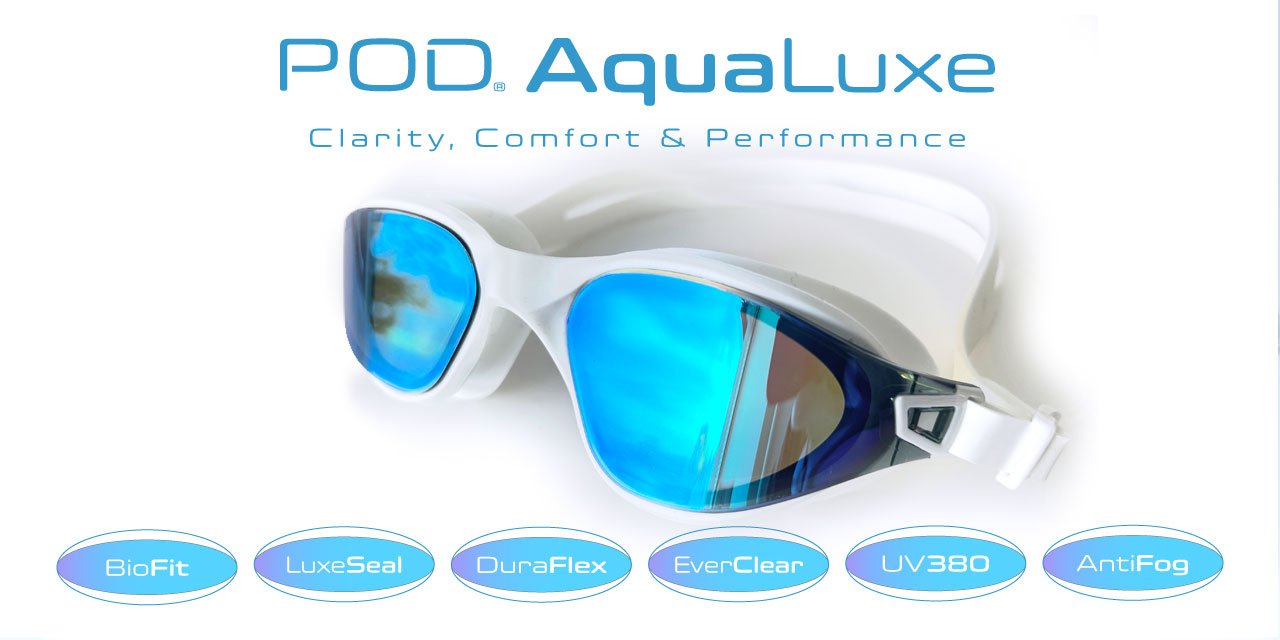 AquaLuxe Goggles: POD's Clarity, Comfort & Performance