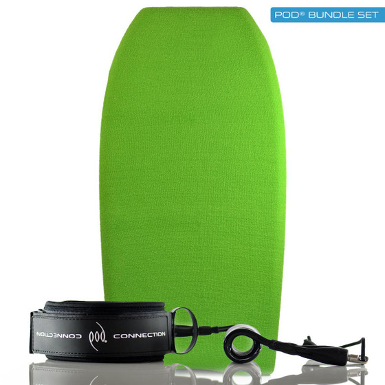 POD Bodyboard Stretch Covers - Bicep Leashes Value Bundle