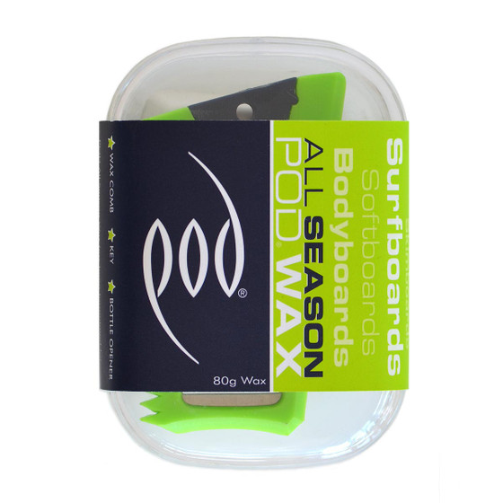 Surf Wax Kit | Complete Grip Solution POD All Season Wax Kit