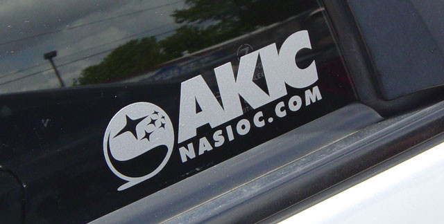 NASIOC AKIC Chapter Decals