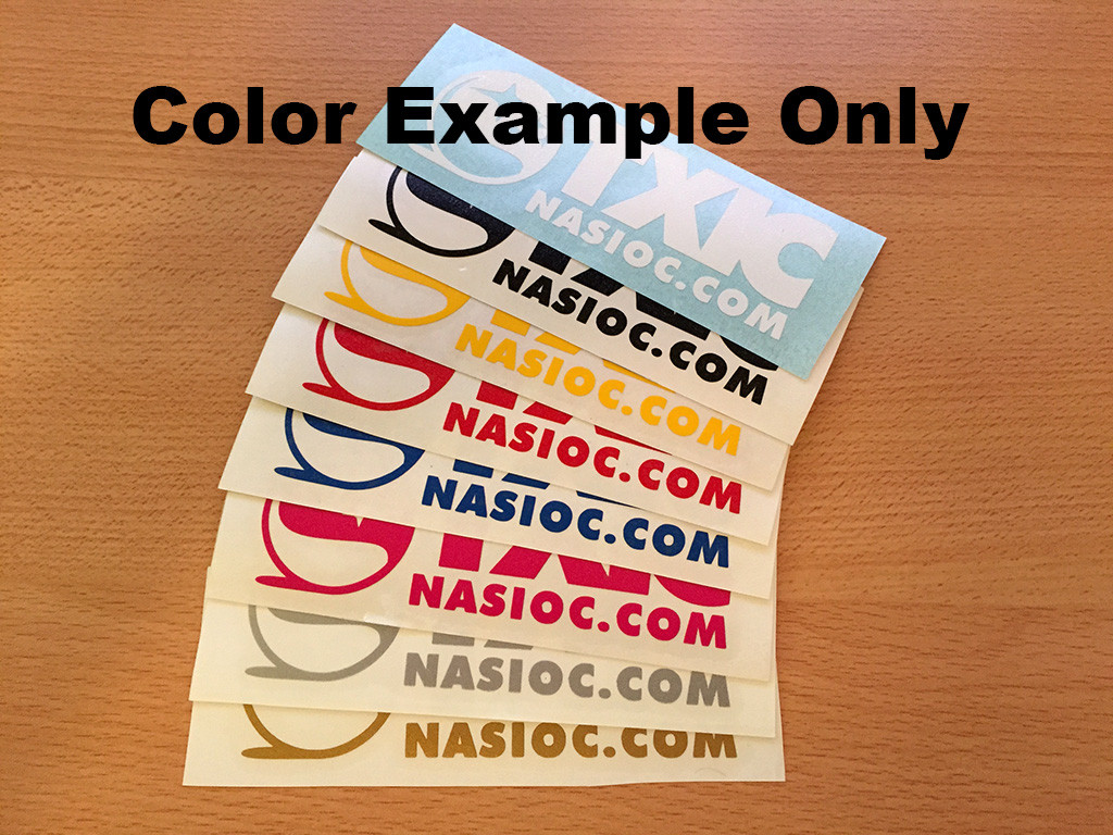 NASIOC Logo Vinyl Sticker | NASIOC Logo Vinyl Decal