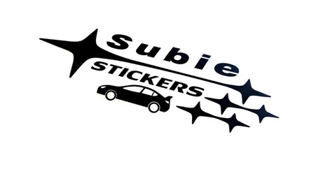 Subie Stickers Logo Decal Sticker