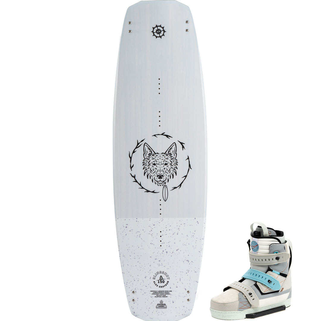 Slingshot Native Wakeboard Package W/ Space Mob Boots - 2022 ...