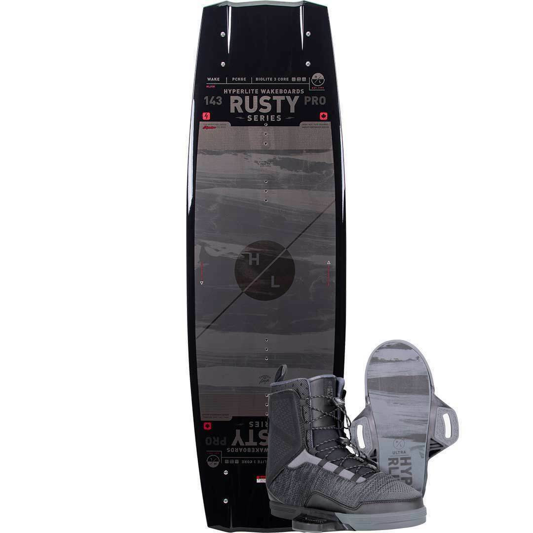 Hyperlite Rusty Pro Wakeboard Package w/ Ultra Bindings - 2021 | WakeHouse.com