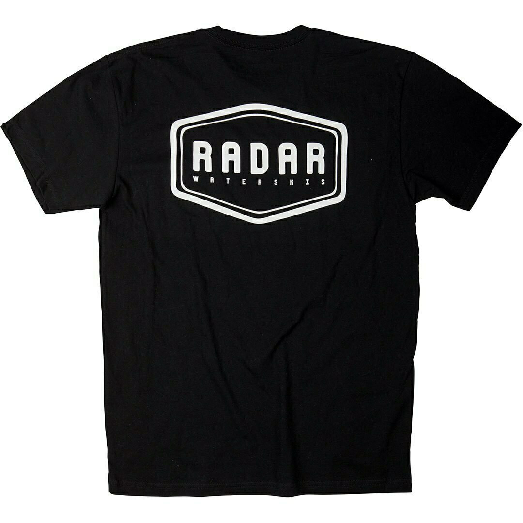Radar Branded Pocket T-Shirt - Black | WakeHouse.com