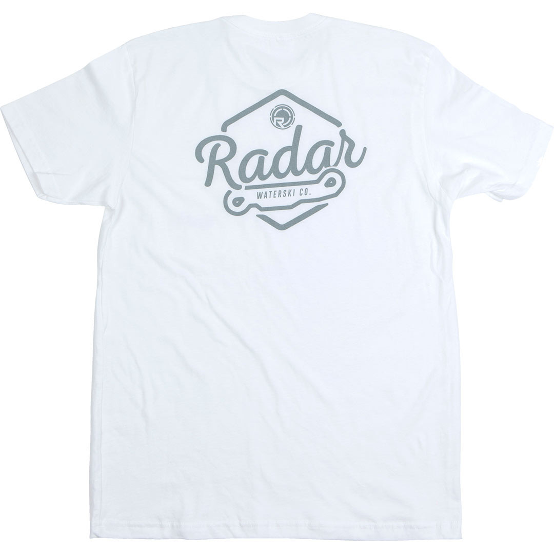 Radar Authentic Pocket T-Shirt - White | WakeHouse.com