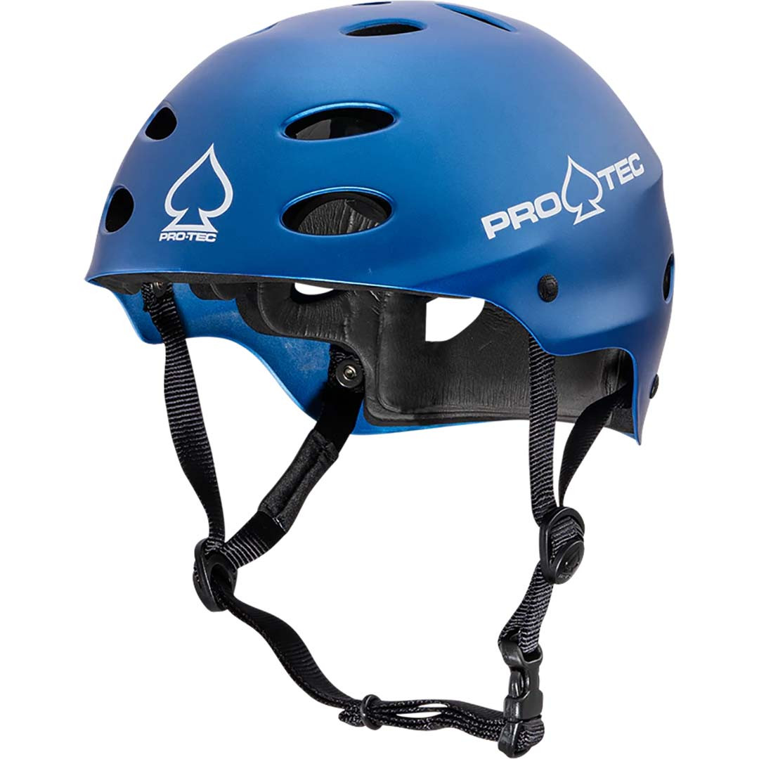 Pro-Tec Ace Water - Matte Metallic Blue Helmet | WakeHouse.com