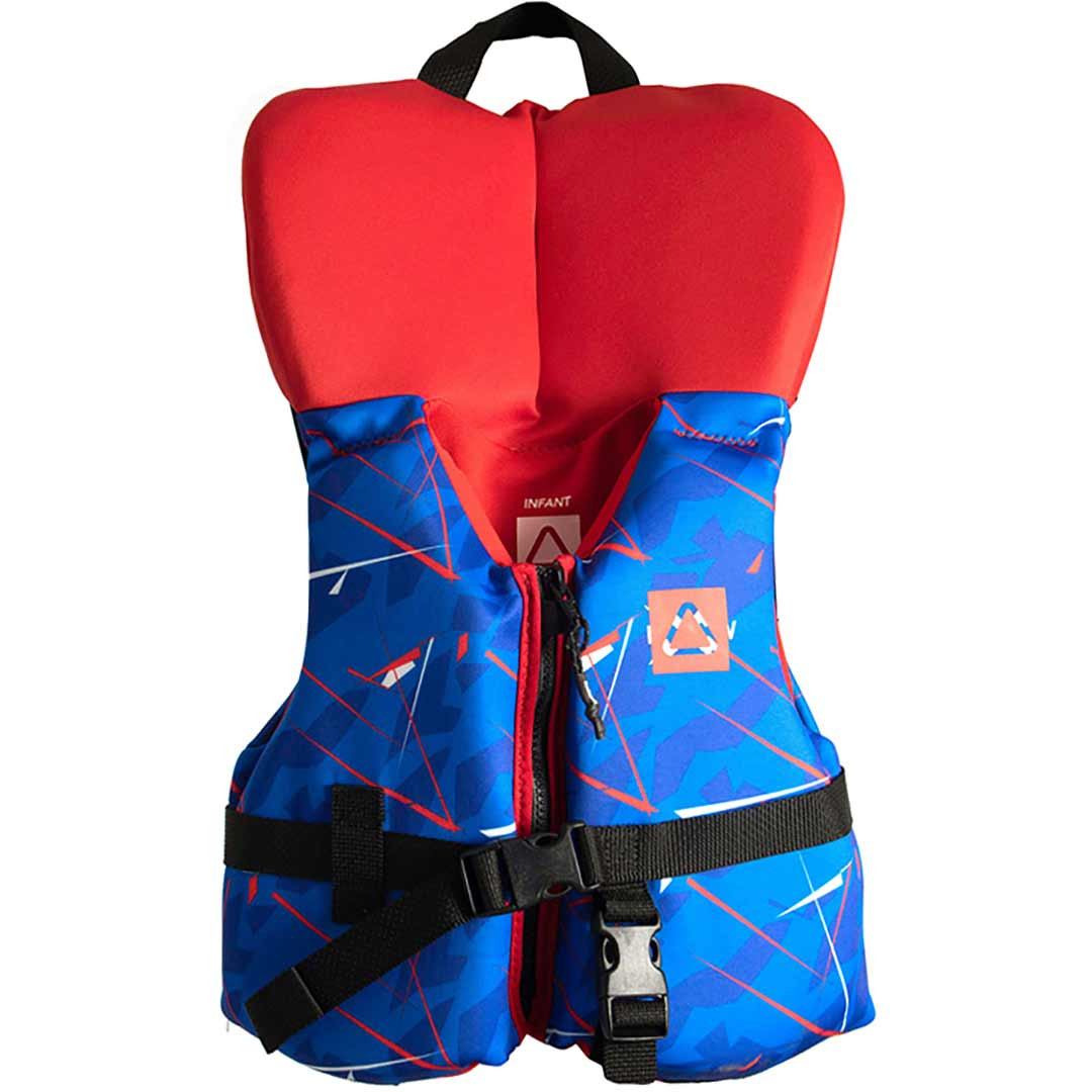 Follow POP Infant Life Jacket - Blue/Red | WakeHouse.com