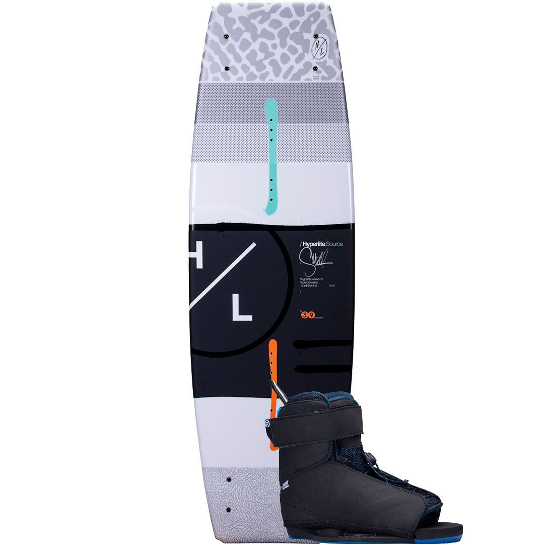 Hyperlite Source Wakeboard Pacakge w/ Session Bindings - 2023 | WakeHouse.com