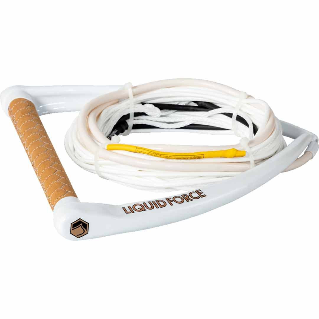 Liquid Force Apex W/ Vision Wakeboard Rope & Handle Package - White/Tan ...