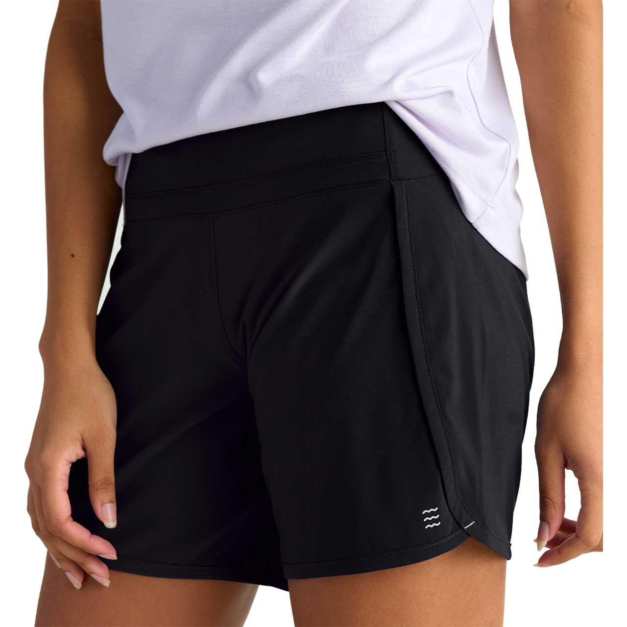 Free Fly Women's Bamboo-Lined Breeze Short - Black | WakeHouse.com