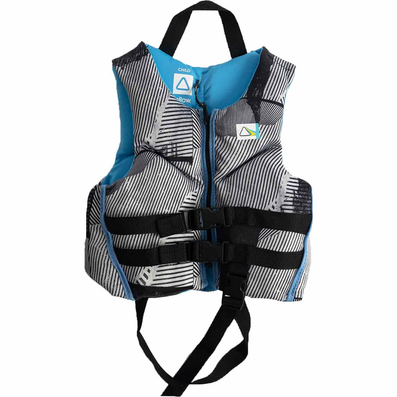 Follow POP Youth CGA Life Jacket - Sketch Blue | WakeHouse.com