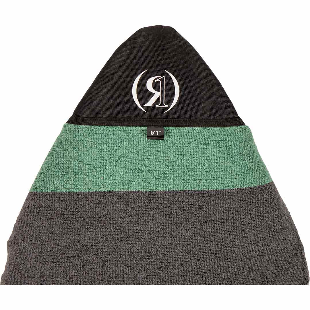 Ronix Surf Sock - Pointy Nose - Jade / Black / Grey | WakeHouse.com