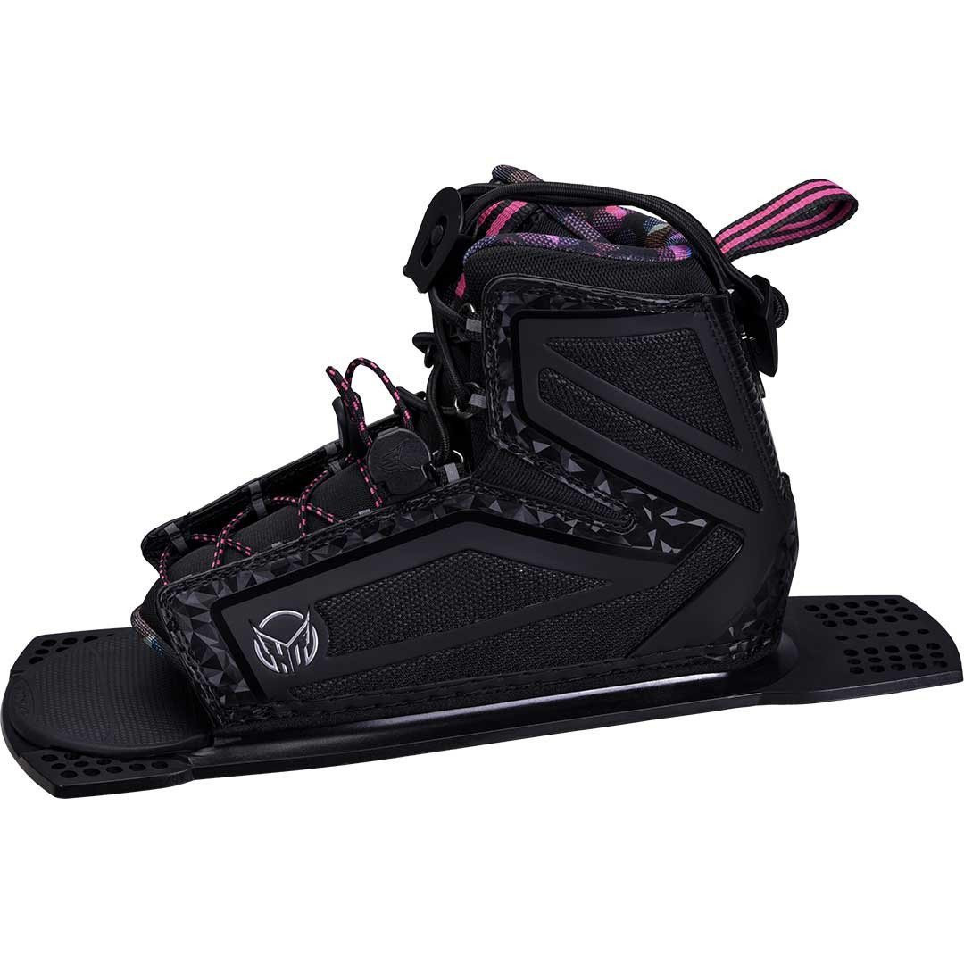 HO Hovercraft Slalom Ski - Tribal Pink w/ Dbl Stance 110 Package - 2025 ...