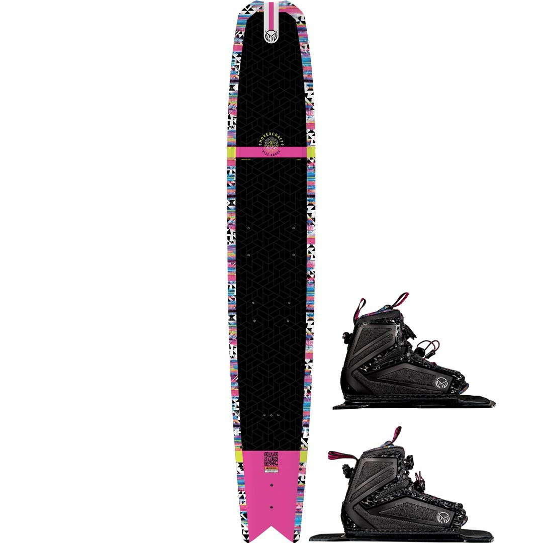 HO Hovercraft Slalom Ski - Tribal Pink w/ Dbl Stance 110 Package - 2025 ...