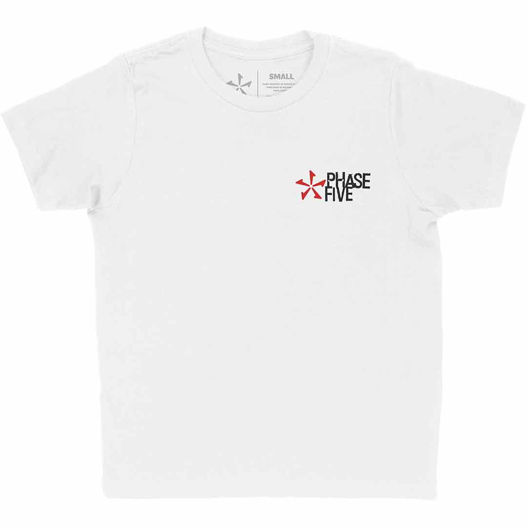 Phase Five Youth Classic Tee - White | WakeHouse.com