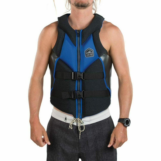Liquid Force Axis Life Jacket - Blue/Black | WakeHouse.com